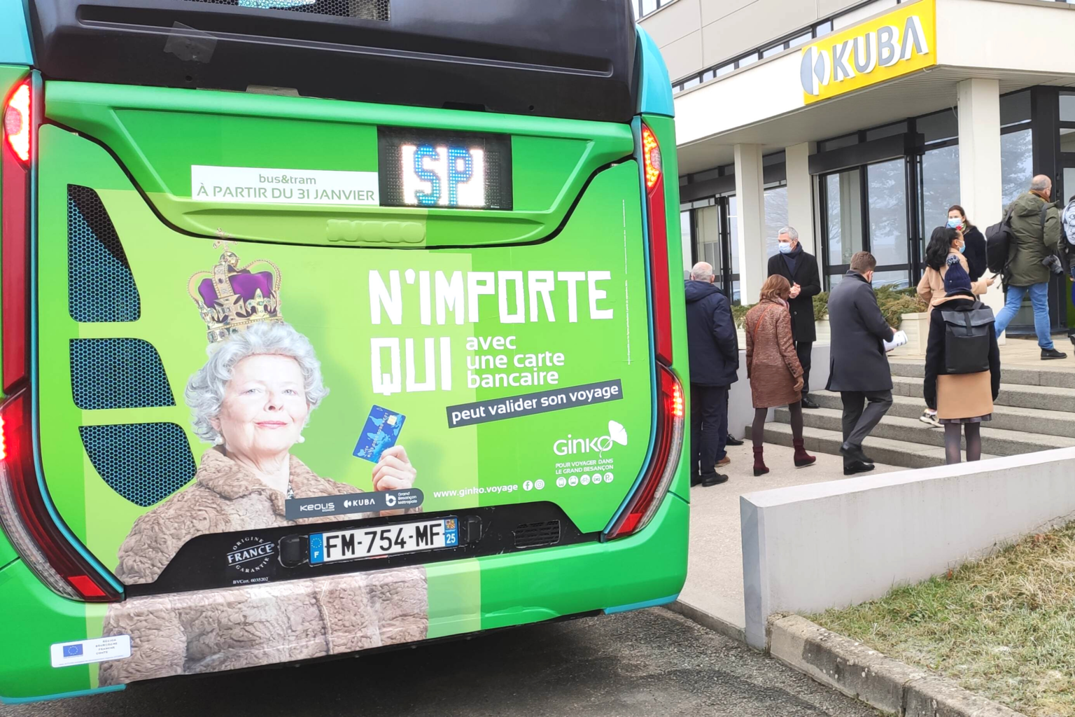Contactless Fare Collection Comes to the City of Besançon